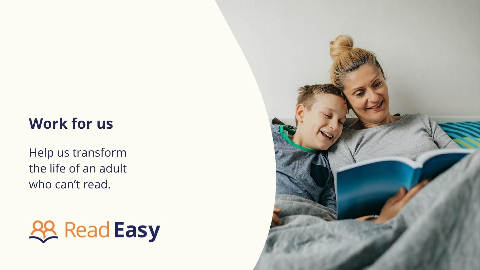 Work for us - ReadEasy