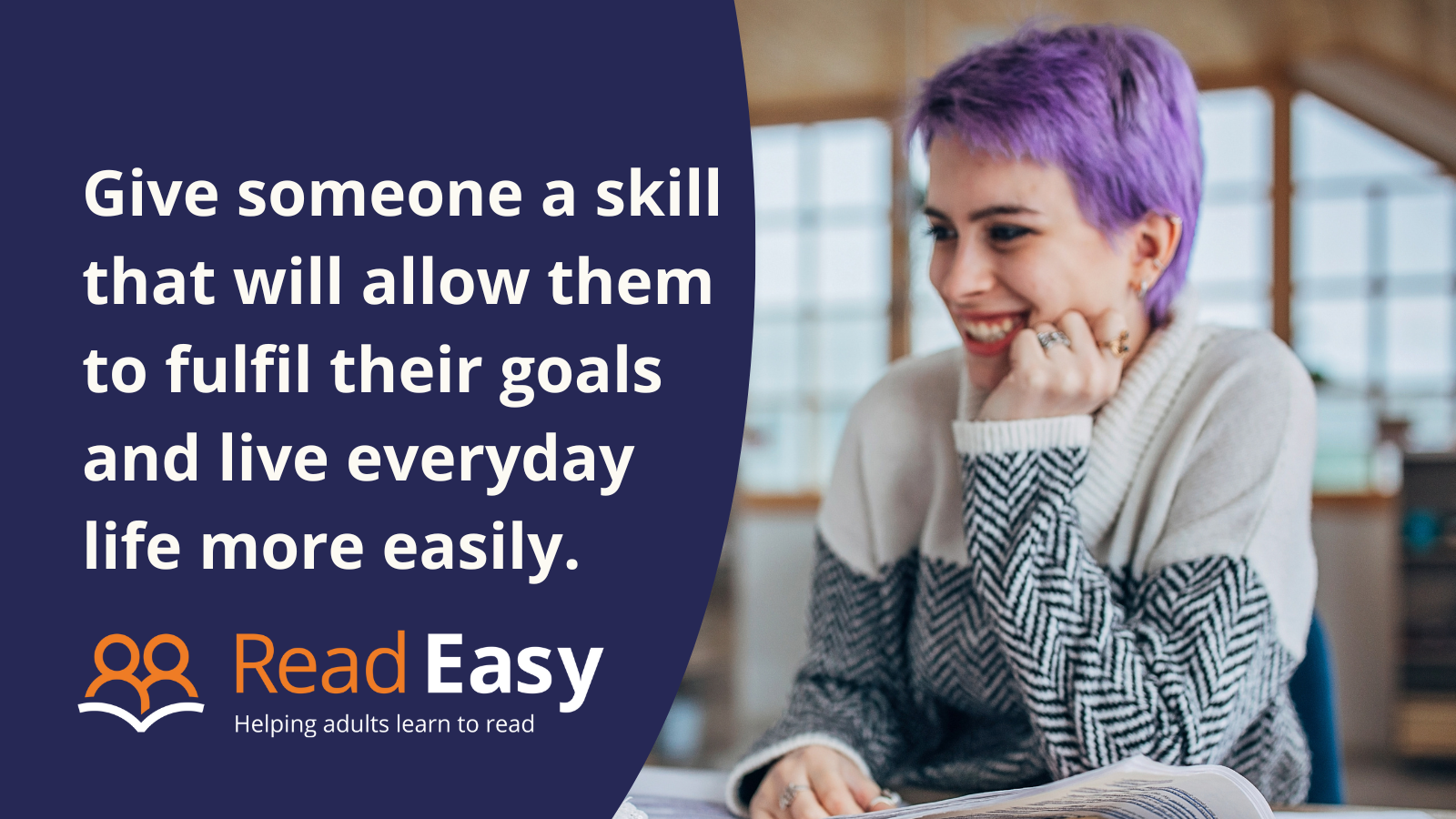 Volunteer with us - ReadEasy